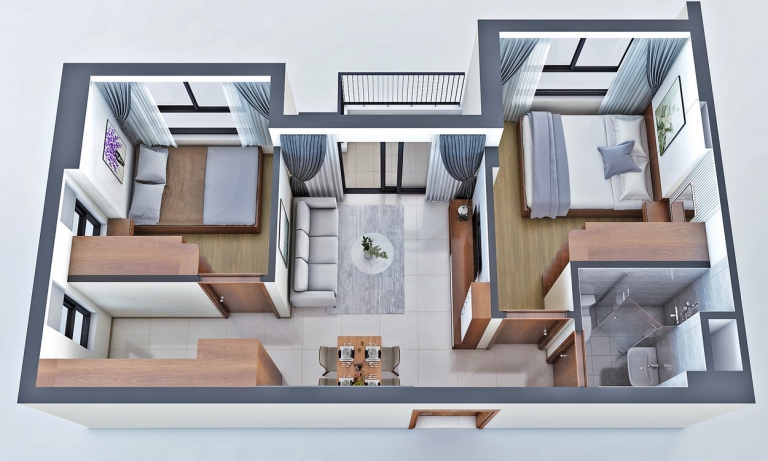 Căn Hộ Bcons Bee Nội Hóa Dĩ An | Giá Bán T03/2025