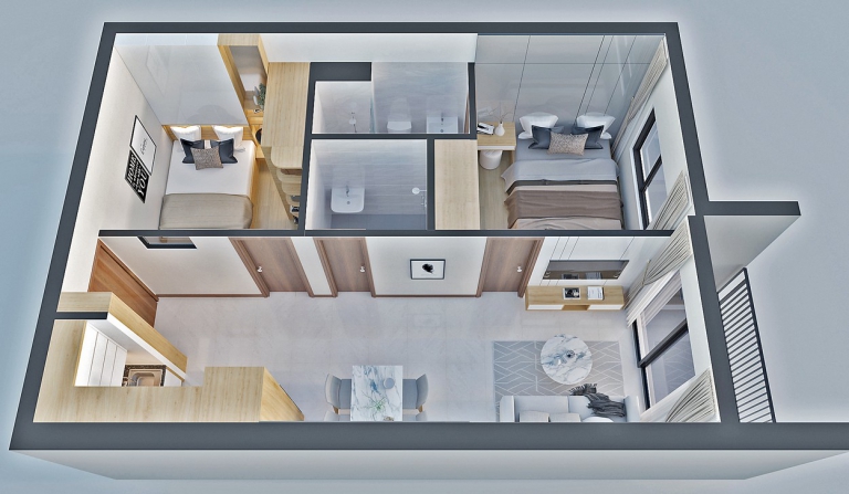 Căn Hộ Bcons Bee Nội Hóa Dĩ An | Giá Bán T03/2025