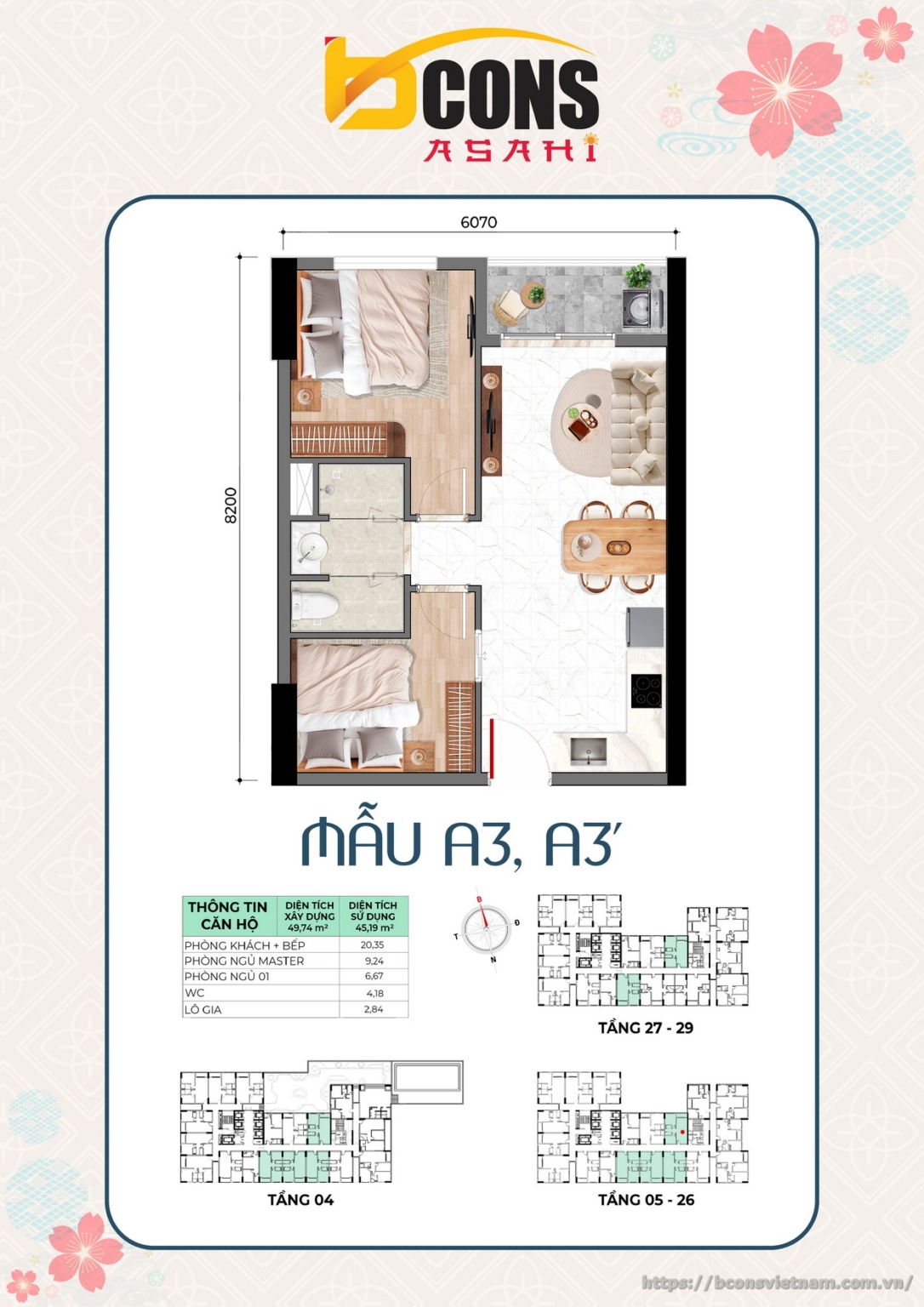 Căn Hộ Bcons Asahi | Cập nhật T09/2025