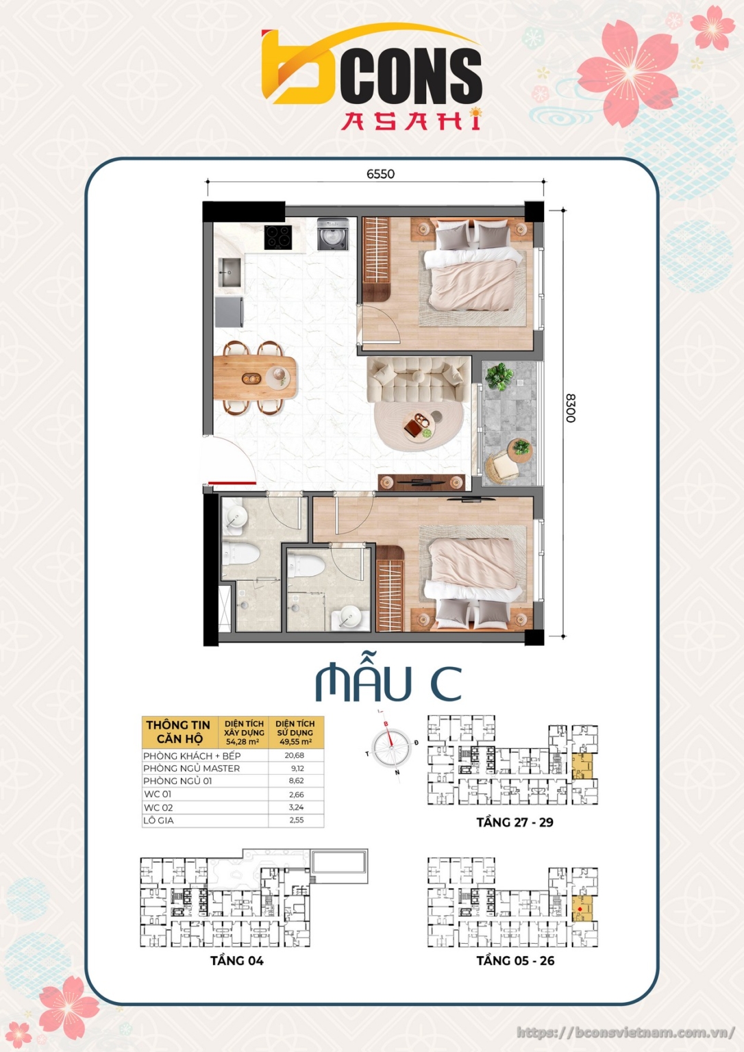 Căn Hộ Bcons Asahi | Cập nhật T09/2025