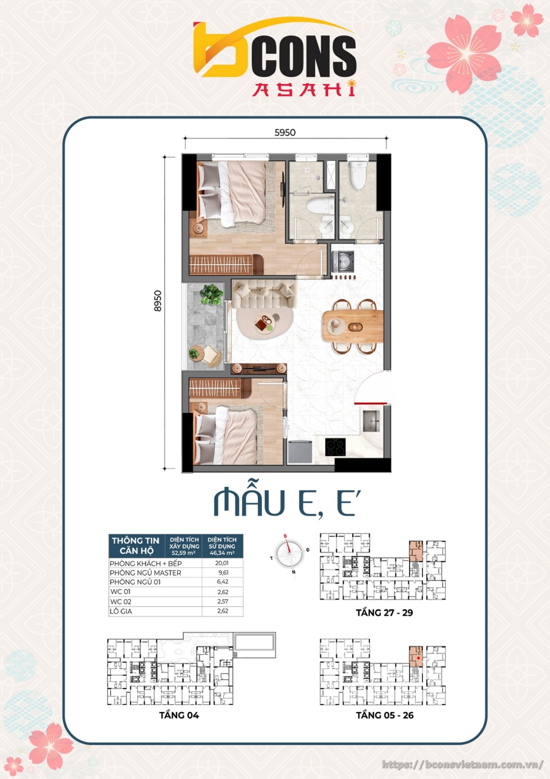 Căn Hộ Bcons Asahi | Cập nhật T09/2025