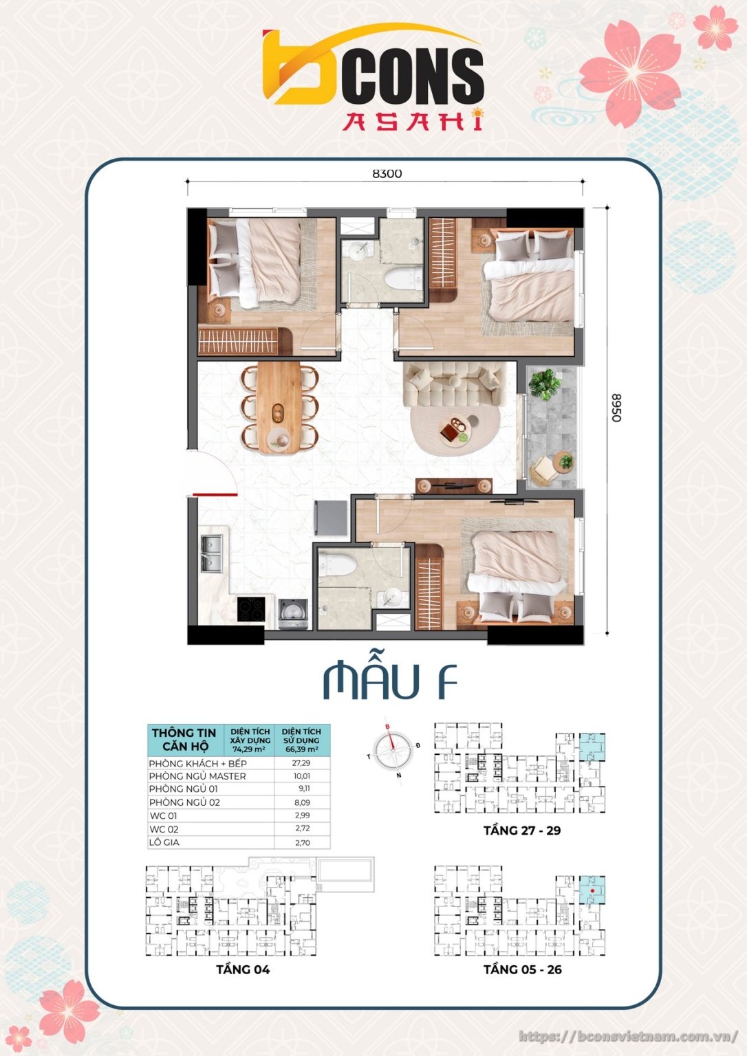 Căn Hộ Bcons Asahi | Cập nhật T09/2025